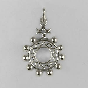 CHAPELET BASQUE | Chapelet Argent DENTELLE BOULE | BIJOUX RELIGIEUX ...
