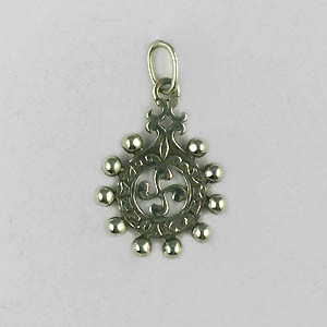 CHAPELET BASQUE | Chapelet Argent GRILLE ZAZPIAK BAT | BIJOUX RELIGIEUX ...