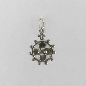 CHAPELET BASQUE | Chapelet Argent PLAT MM CB | BIJOUX RELIGIEUX BASQUES ...