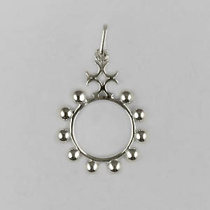 CHAPELET BASQUE | Chapelet Argent SIMPLE | BIJOUX RELIGIEUX BASQUES ...