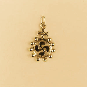 CHAPELET OR | Chapelet Or 18 carats CROIX BASQUE | BIJOUX RELIGIEUX ...